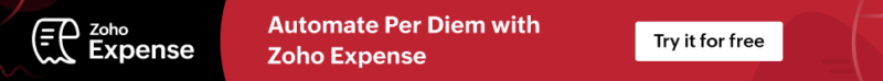 Per Diem Allowance: Handy Guide for Business Travel Policies | Zoho ...